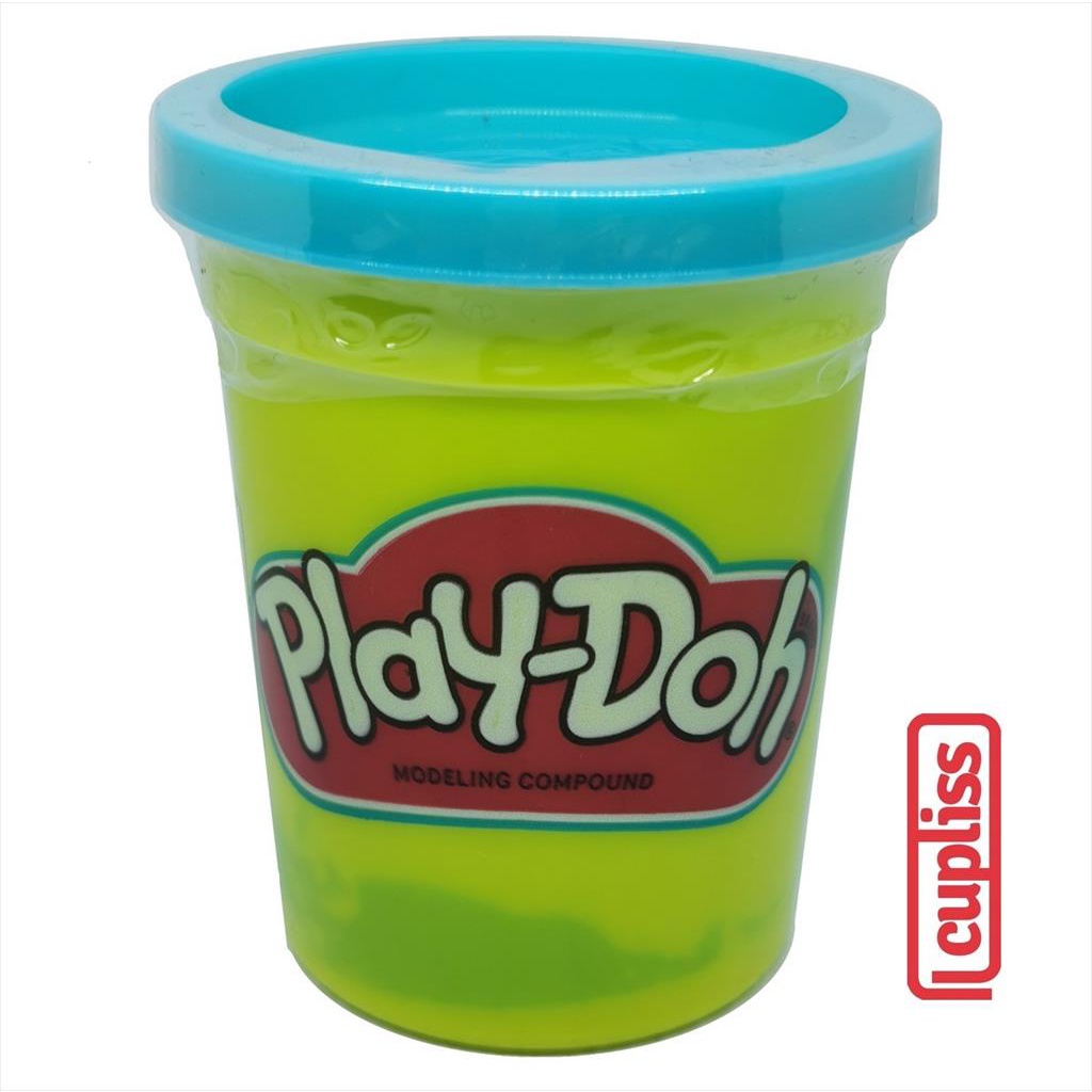 Jual Play Doh Dough Can 4 OZ Light Blue 112 Gr PlayDoh Single Tub ...
