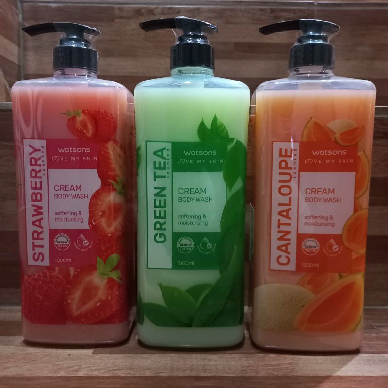 Jual Watsons Scented Shower Gel 1000ml | watsons creambath | Shopee ...
