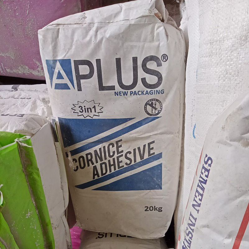 Jual semen kompon A plus 1 kg|| A plus cornice adhesive 1 kg || ecer 1 ...