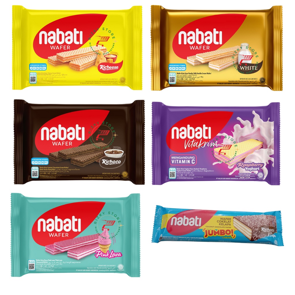 Jual Nabati Wafer 2000 an 6 varian | Shopee Indonesia