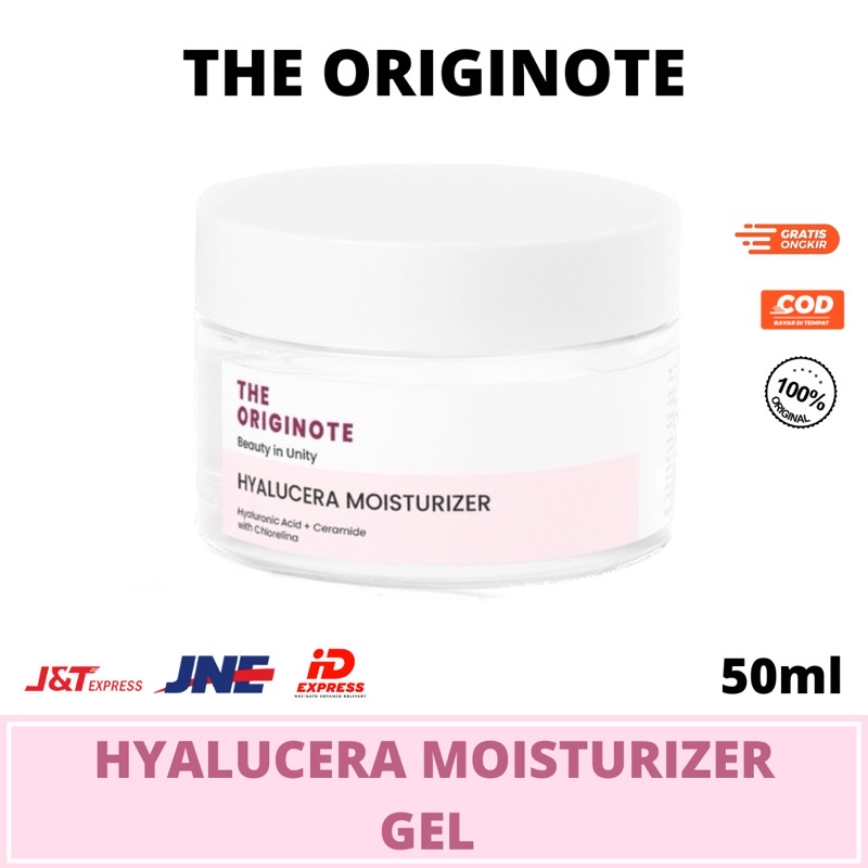 Jual THE ORIGINOTE HYALUCERA MOISTURIZER 50gr [READY & COD] | Shopee ...