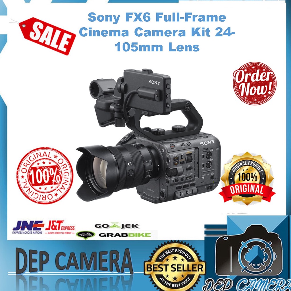 Jual Sony FX6 Full-Frame Cinema Camera Kit 24-105mm Lens | Shopee Indonesia
