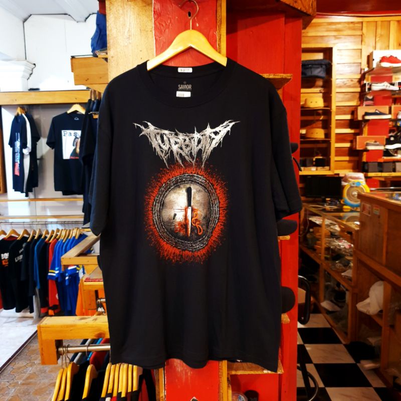 Jual KAOS PENDEK TURBIDITY ORIGINAL BRAND LOKAL - KAOS METAL BAND LOKAL ...