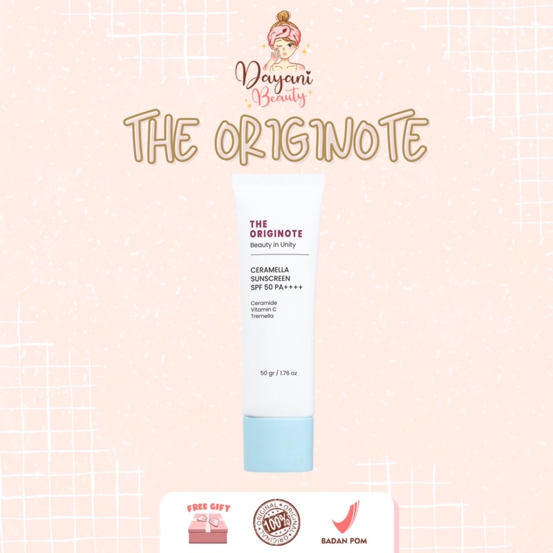 Jual [READY] The Originote Ceramella Sunscreen SPF50 PA++++ 50gr ...
