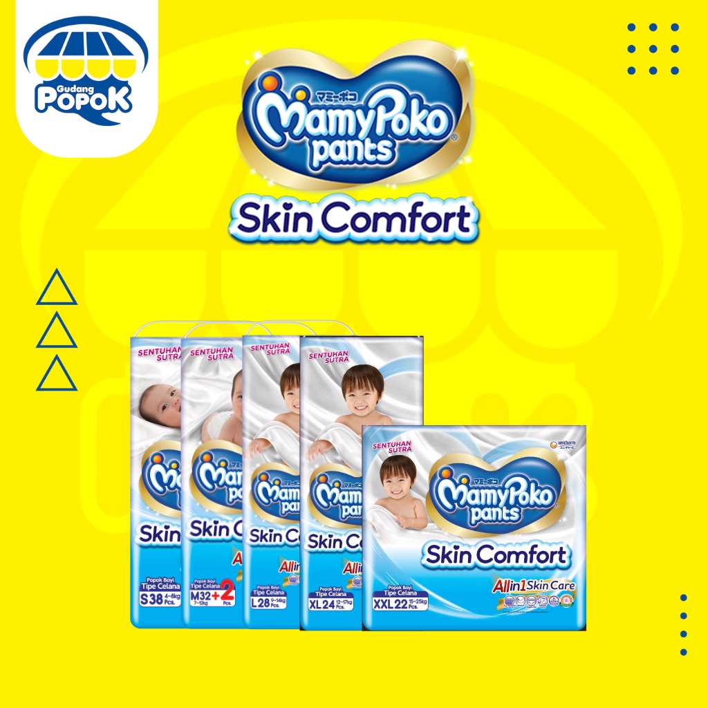 Jual Mamypoko Pants/Skin Comfort S32/M32/L28 | Shopee Indonesia