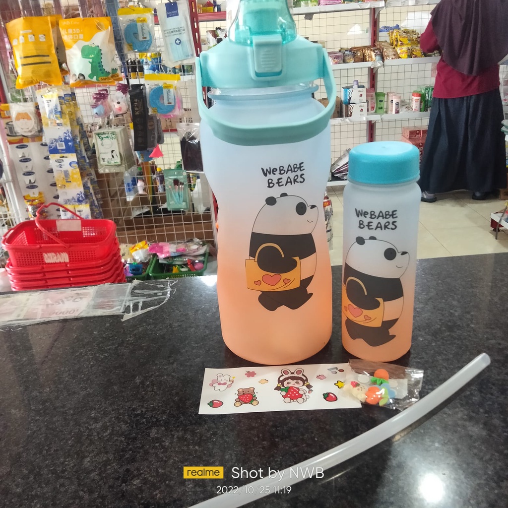 Jual BOTOL PANDA BERANAK 500ML DAN 2 LITER | Shopee Indonesia