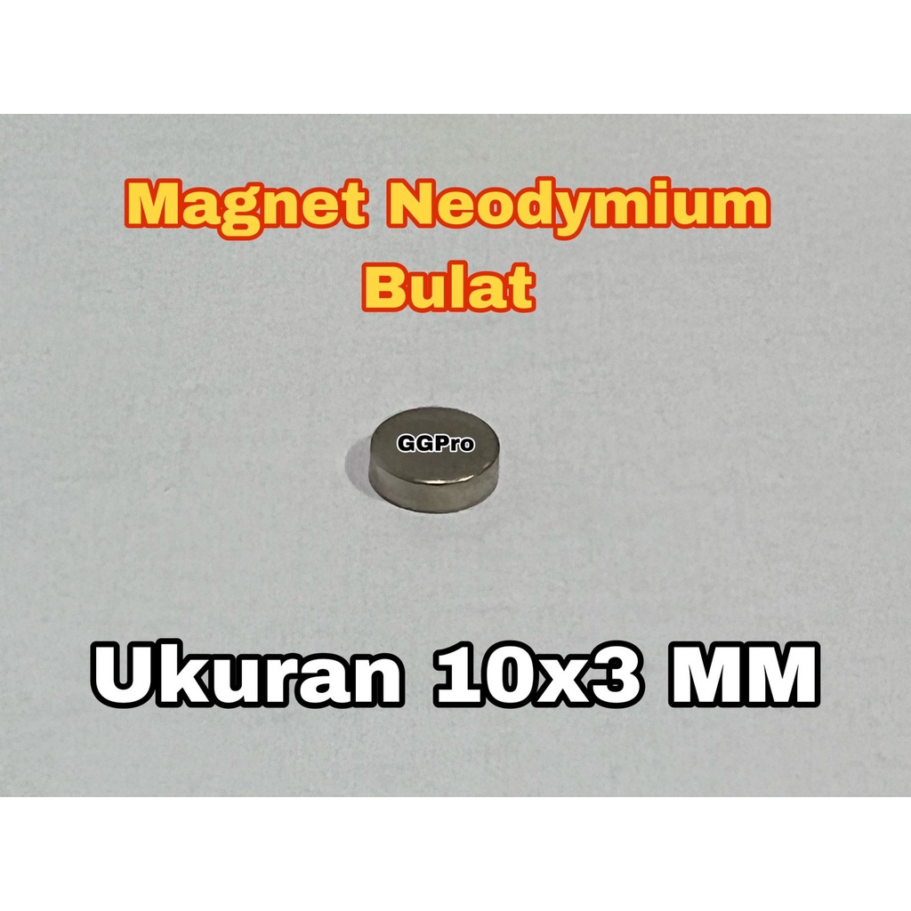 Jual Magnet Neodymium 10x3 MM Bulat | Shopee Indonesia