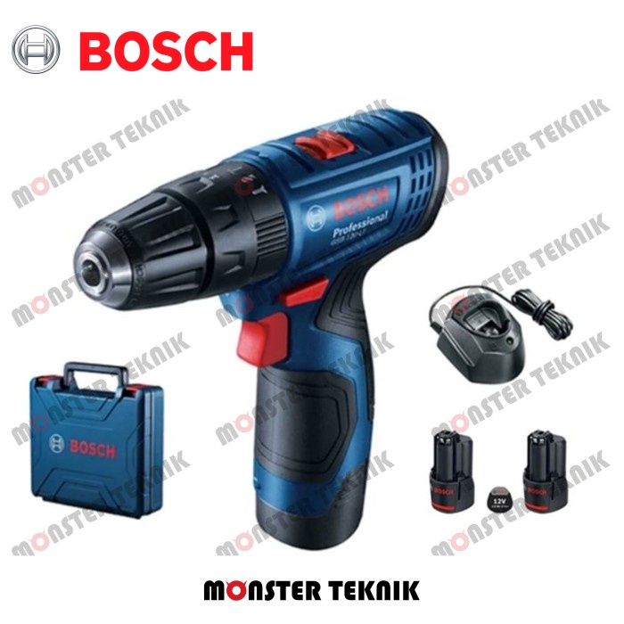 Jual Bor Tembok Besi 10Mm Bosch Gsb 120 Li Cordless Impact Drill ...