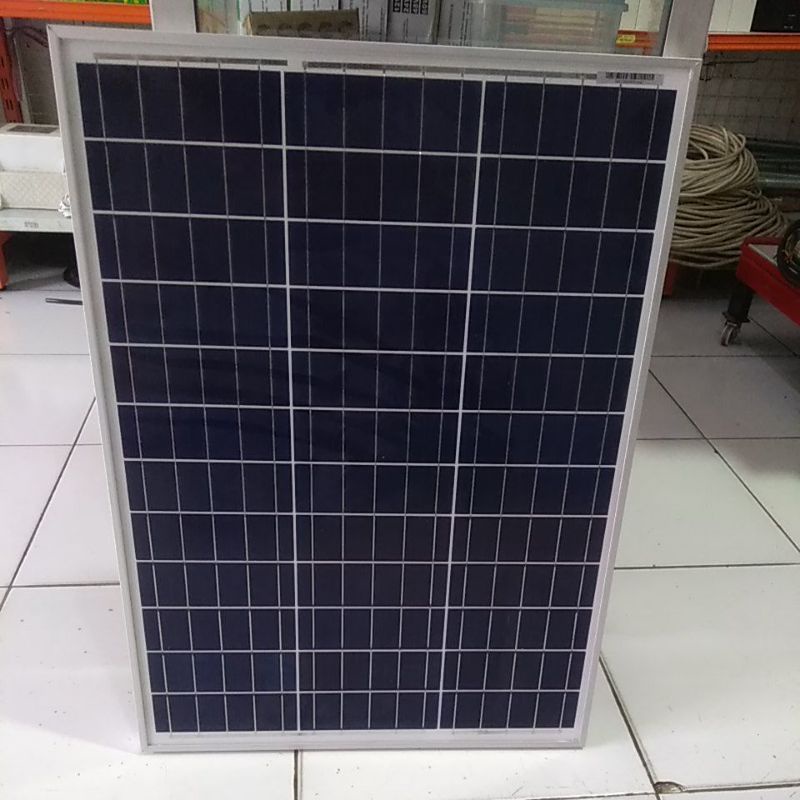 Jual PANEL SURYA/SOLAR CELL/SOLAR PANEL SSERIES 50WP | Shopee Indonesia