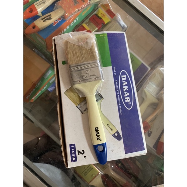 Jual KUAS CAT TEMBOK/KAYU UKURAN 2 inchi, 2 1/2 inchi, 3 inchi MAJESTY ...