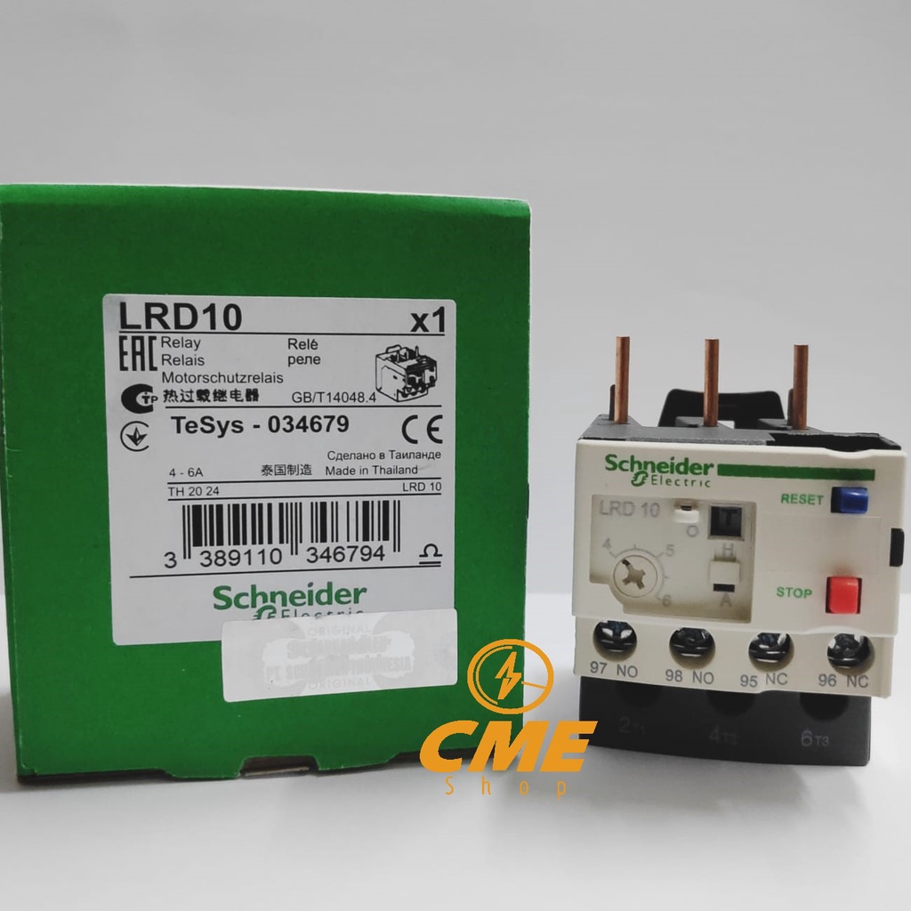Jual Thermal Overload Schneider LRD 10 NEW ORI | Shopee Indonesia