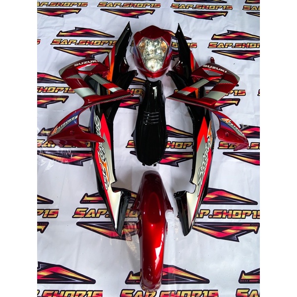 Jual cover body satria fu Thailand CBU 2007/2008 (PLUS STRIPPING ...