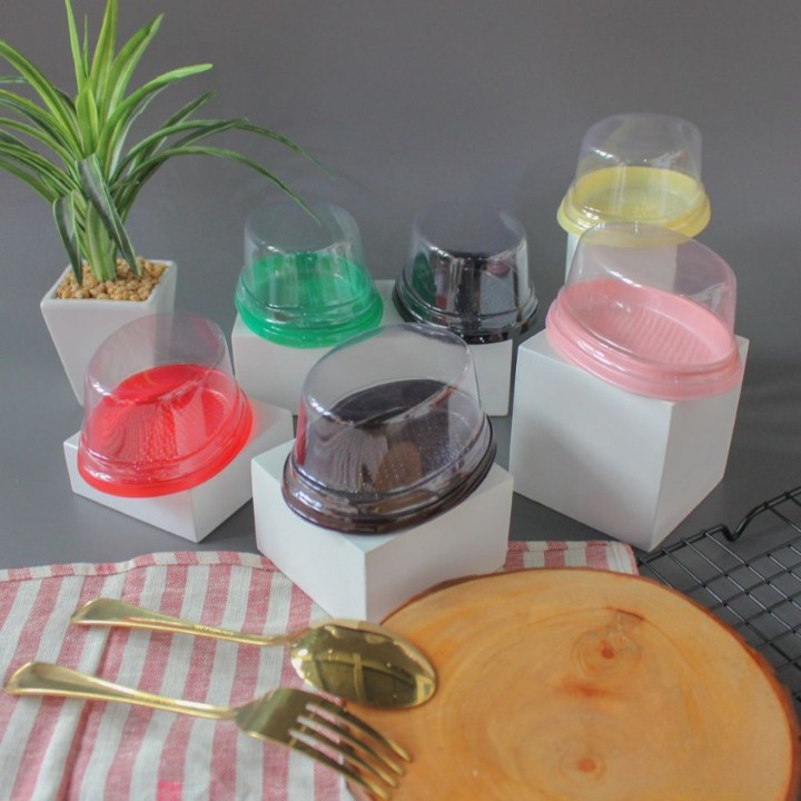 Jual Mika Chesse Cake Oval Tray Kue Tart Mini Tutup Mika Polos Mika ...