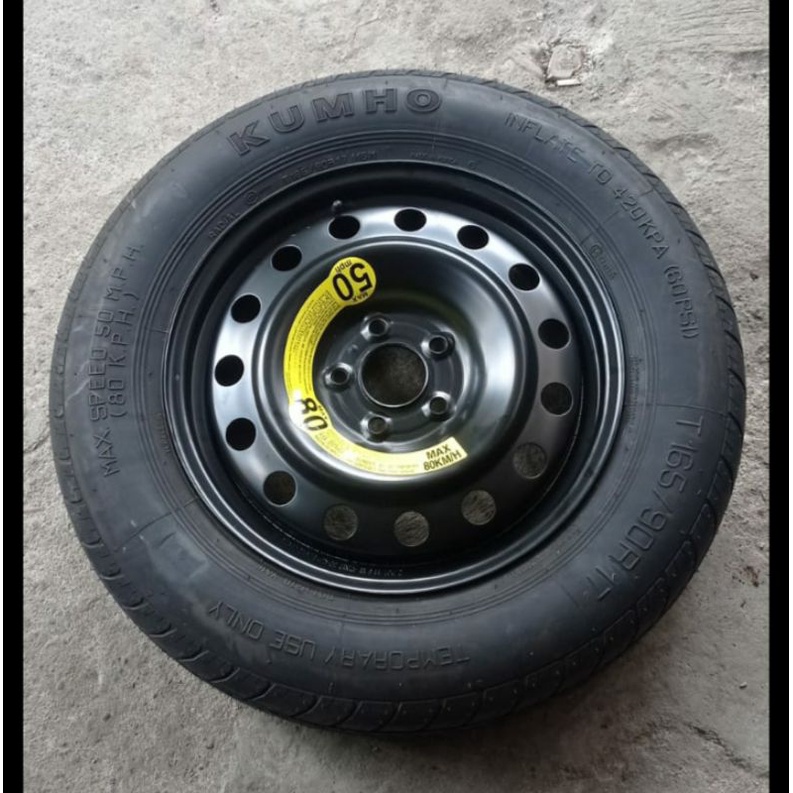 Jual Velg Ban Serep Cadangan Temporary R17 Santa Fe Alphard Velfire Cx7 ...