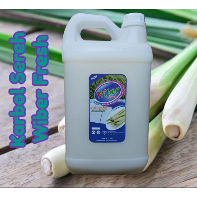 Jual Karbol Wangi Pel Lantai, Karbol Sereh Pembersih Lantai 5 Liter ...