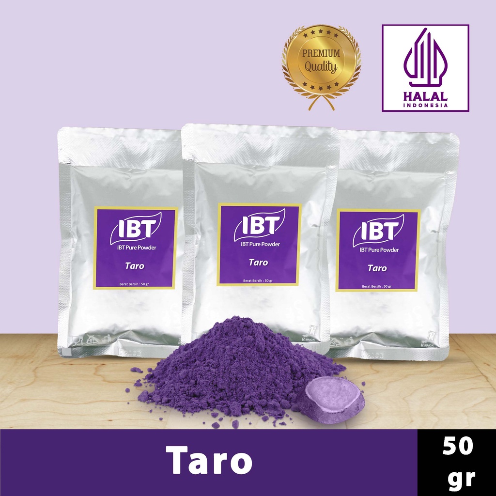 Jual Pure Taro Powder Essence Murni Bubuk Talas Ungu Import Makanan Kue ...