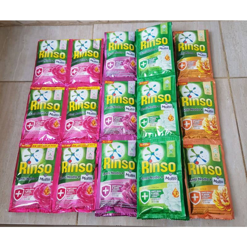 Jual rinso cair sachet 1000 (38ml) | Shopee Indonesia