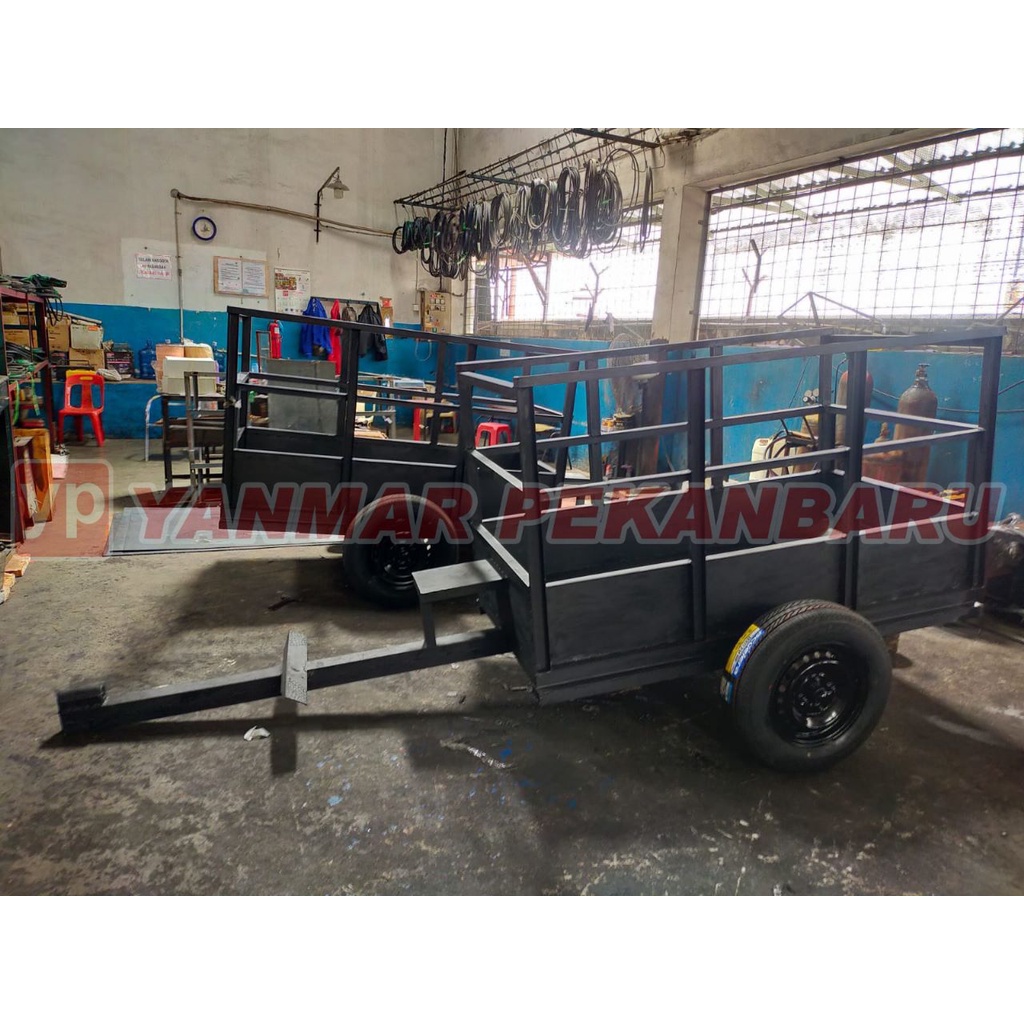 Jual TRAILER TROLI / GANDENGAN TRAKTOR / PENGANGKUT BARANG HASIL KEBUN ...