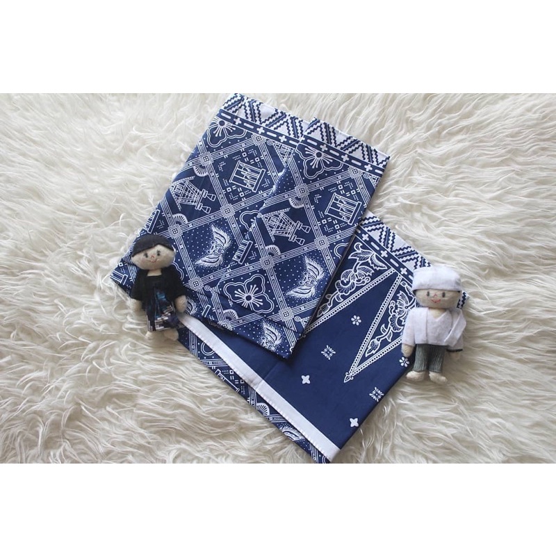 Jual Kain Batik Baduy Banten Angklung Navy | Shopee Indonesia
