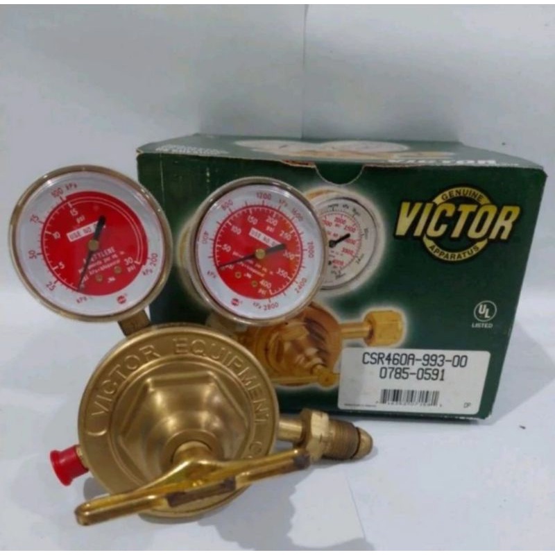 Jual Regulator Acetylene Victor CSR 460A Regulator gas | Shopee Indonesia