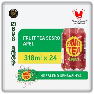 Jual Fruit Tea Sosro Apple Can | Teh Rasa Apel Kaleng - 318 ml (Kemasan ...