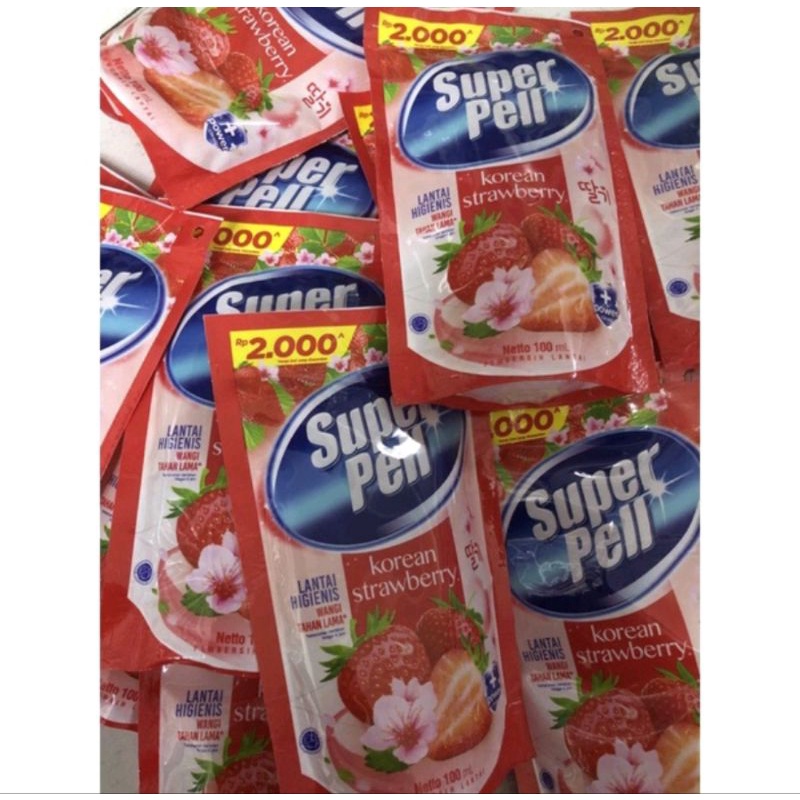 Jual Super pell korean strawbery 100ml | Shopee Indonesia