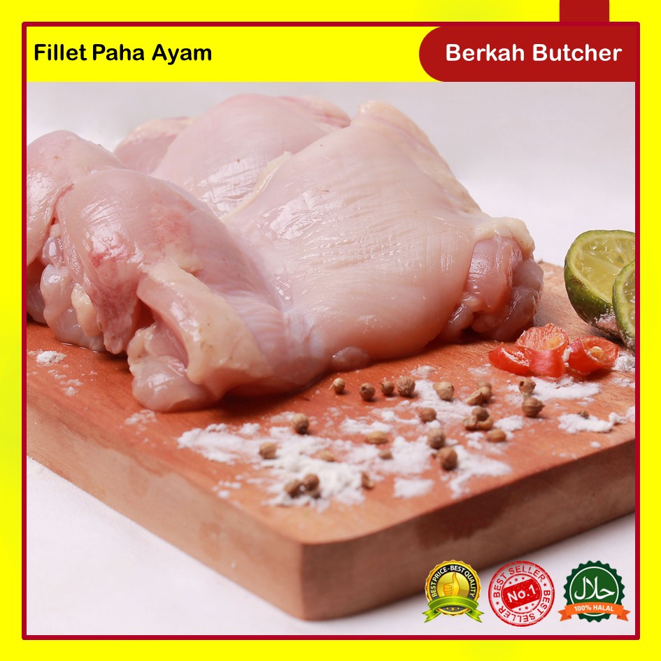 Jual Daging Paha Ayam Fillet Boneless - Berkah Butcher | Shopee Indonesia