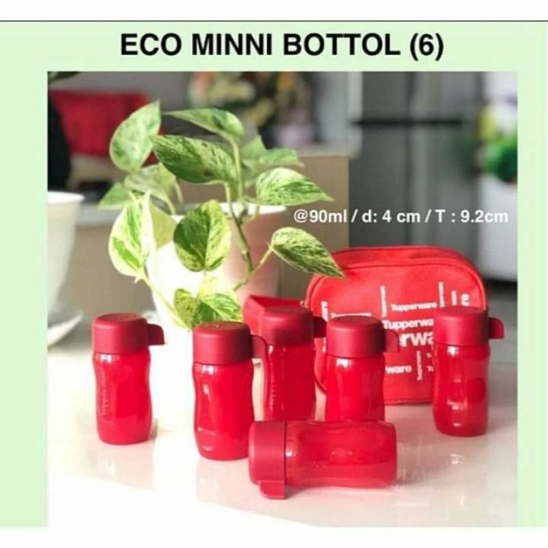 Jual Eco mini 90ml botol tupperware mini | Shopee Indonesia