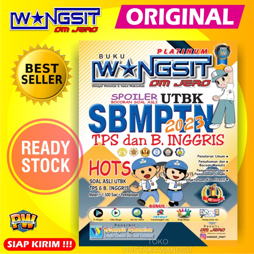 Jual Buku Wangsit OM JERO UTBK SBMPTN 2023 / Buku Wangsit TPS Platinum ... Jual Buku Wangsit OM JERO UTBK SBMPTN 2023 / Buku Wangsit TPS Platinum ...