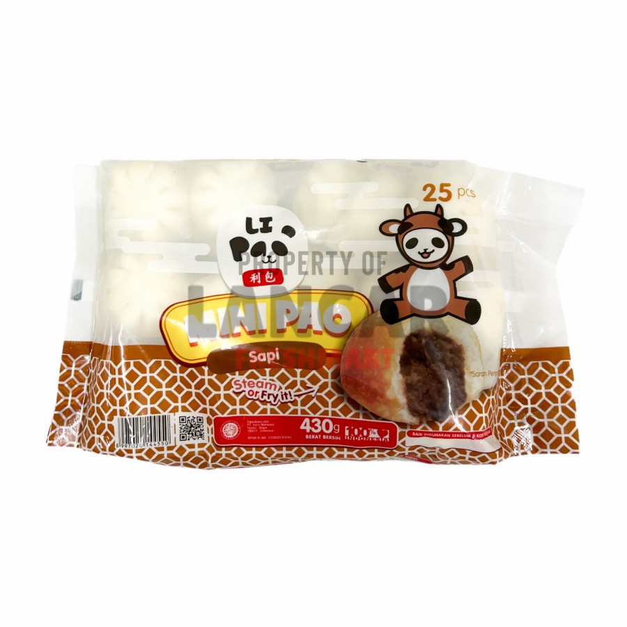 Jual LI PAO MINI PAO RASA SAPI ISI 25PCS | Shopee Indonesia