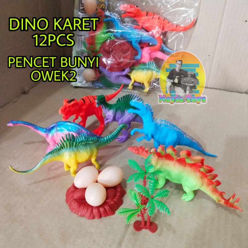 Jual MAINAN ANAK-Dinosaurus Karet-Animal karet-hewan Laut Karet ...