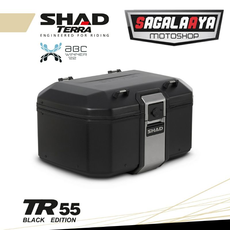 Jual Box Shad terra 55 liter black TR55 hitam edition versys 250 650 ...
