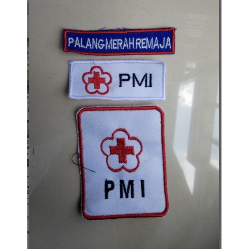 Jual Logo PMI Bordir 3 Pcs | Shopee Indonesia