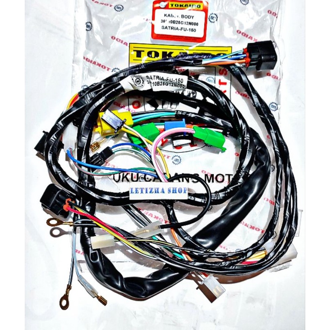 Jual KABEL BODI SATRIA FU BARONG SATRIA FU 150 LAMA KABEL BODY SET ...