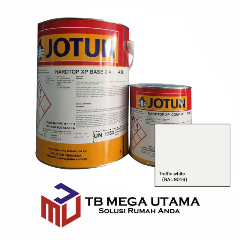 Jual Jotun Hardtop XP - RAL 9016 Traffic White Kemasan 5 Liter 2 Komponen | Cat Polyurethane ...
