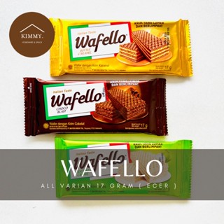 Jual WAFELLO WAFER 1000 ECER / WAFELLO WAFER COKELAT, BUTTER CARAMEL ...