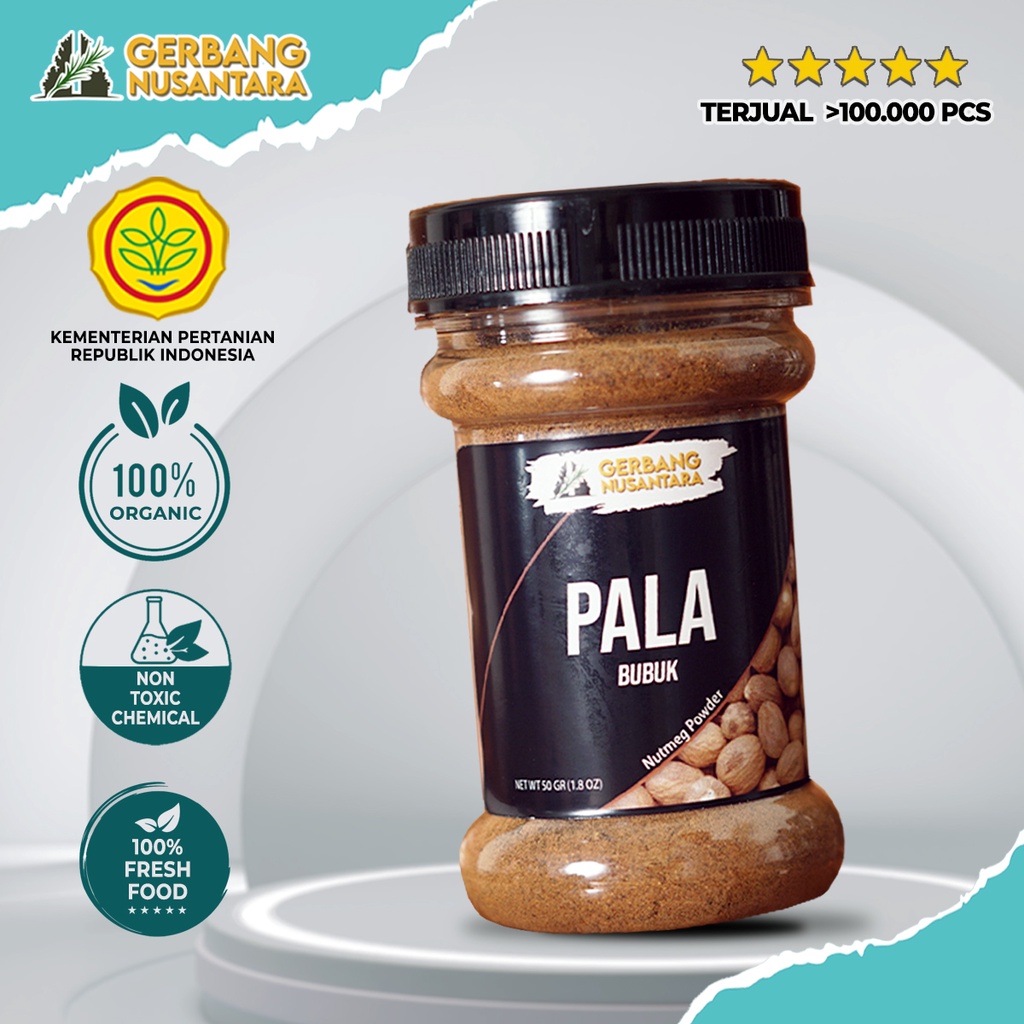 Jual BUMBU DAPUR PALA BUBUK- REMPAH GERBANG NUSANTARA- BUBUK NUTMEG ...