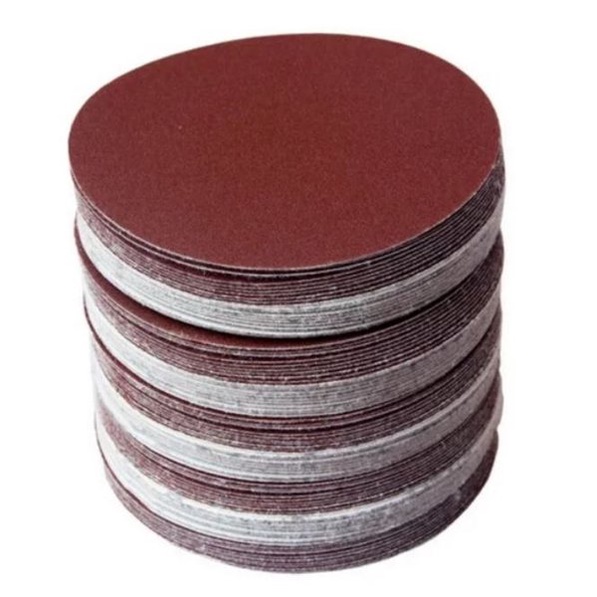 Jual Amplas Bulat Velcro 5Inch Polos Sandpaper Refill Sander 5 Inch ...