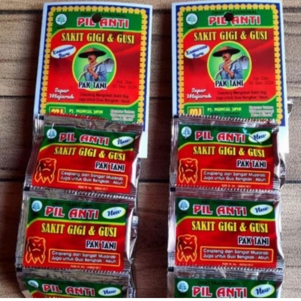 Pil Sakit Gigi - Perumperindo.co.id