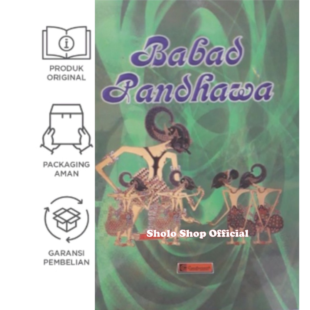 Jual Buku Serat Pedalangan Lakon Wayang Babad Pandhawa Babad Pandawa ...