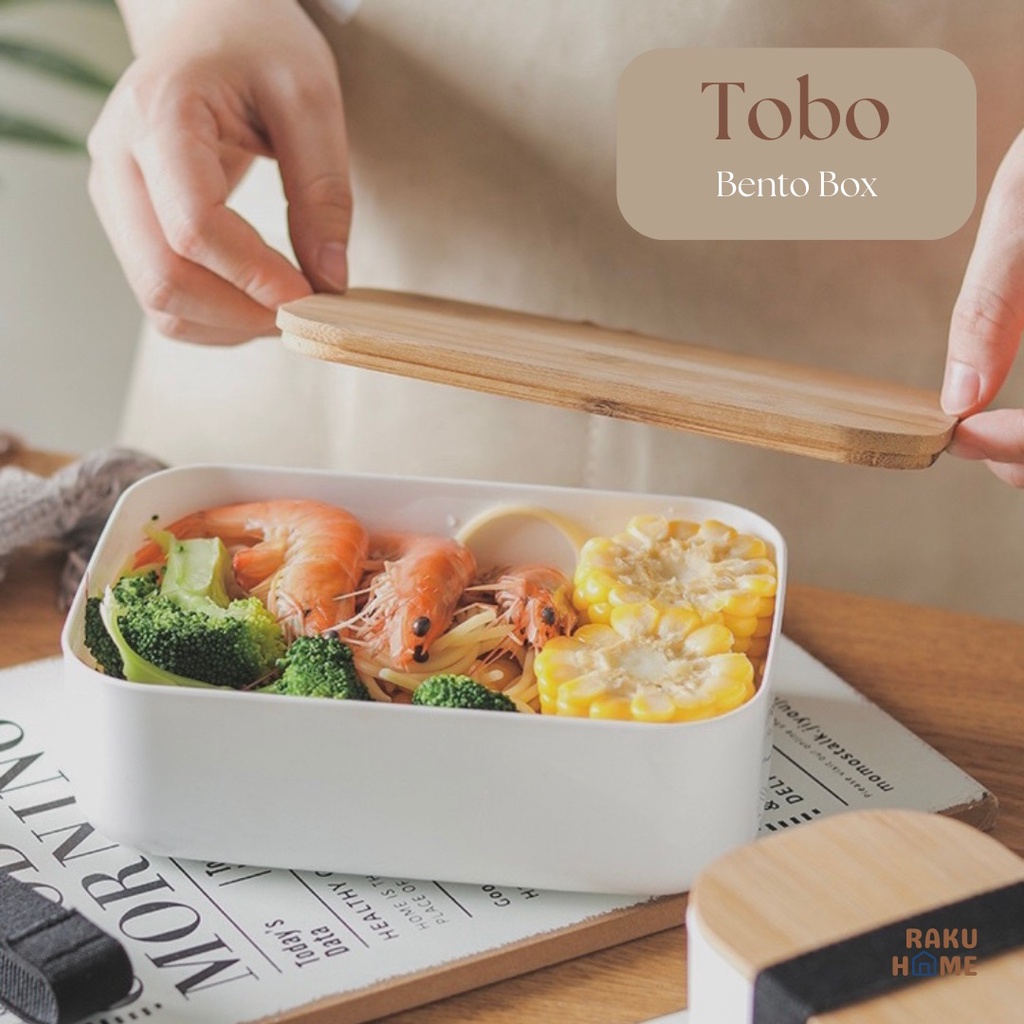 Jual TOBO Bento Box Tempat Makan Unik Kotak Makan Jepang Lunch Box Set ...