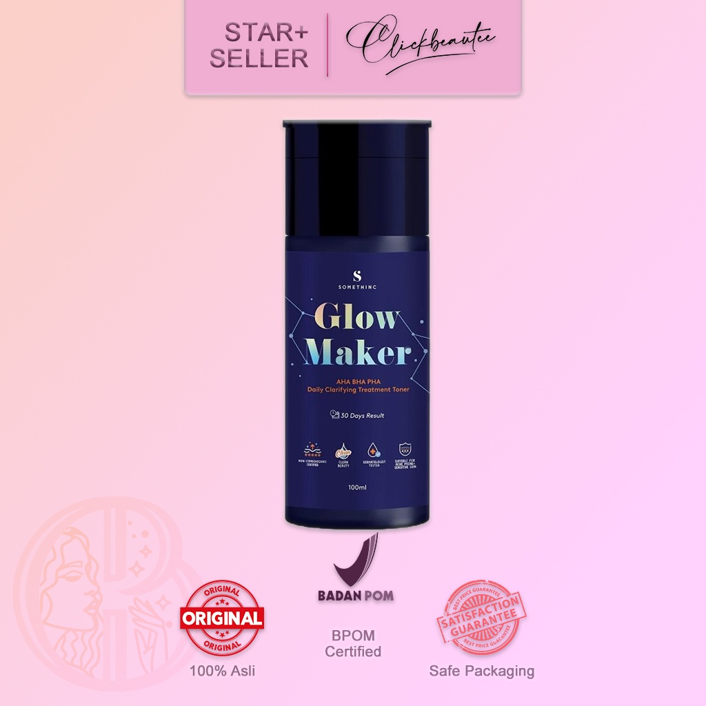 Jual SOMETHINC GLOW MAKER AHA BHA PHA Clarifying Treatment Toner ...