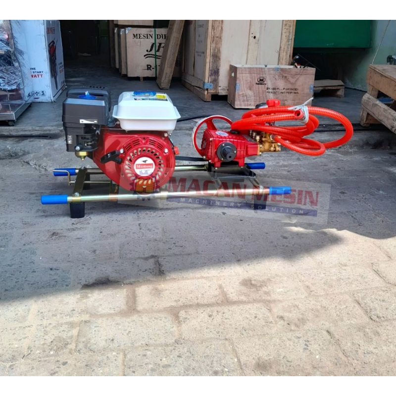 Jual MESIN DOORSMEER MESIN BENSIN MUSTANG 5,5PK+SPRAYER GAMBINO 22 ...