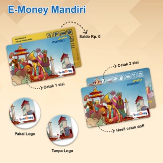 Jual CUSTOM PRINT UV KARTU E MONEY E TOLL E MONEY MANDIRI TAPCASH BNI BRIZZI BRI FLAZZ BCA GEN 2 ...