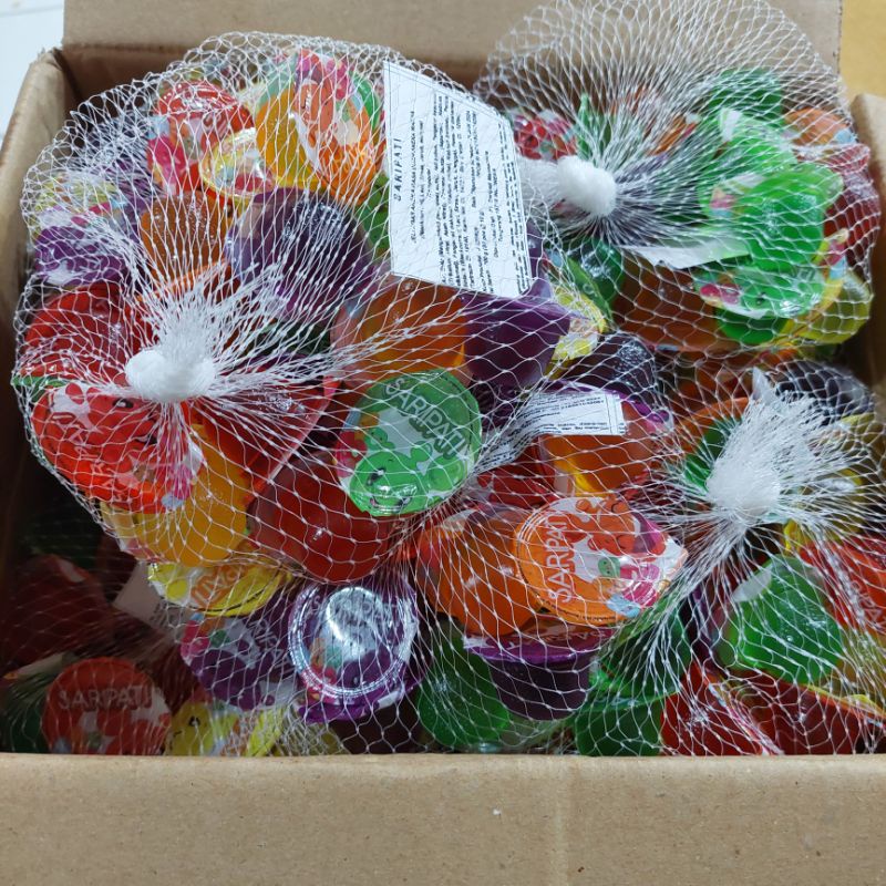Jual JELLY JARING SARI PATI ISI +- 30PCS JELLY ANEKA RASA | Shopee ...