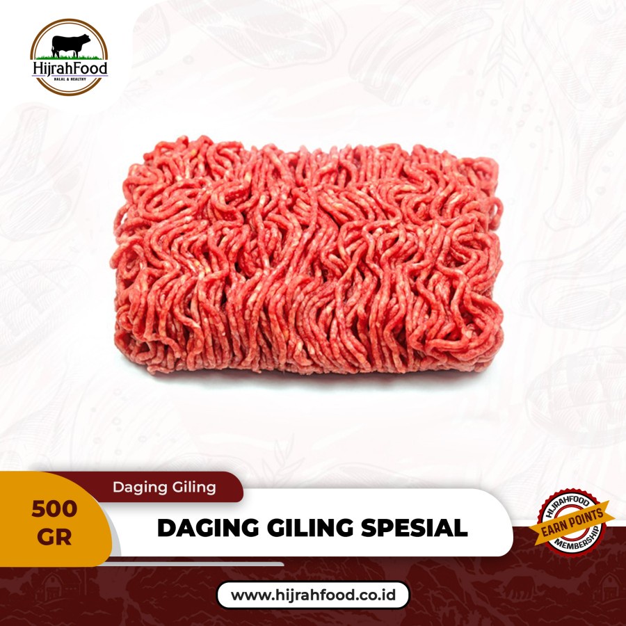 Jual Daging Giling Sapi Minced Ground Beef Special Less Fat 500