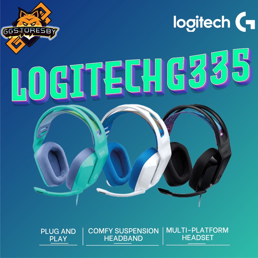 Jual LOGITECH G335 MULTIPLATFORM WIRED Gaming Headset | Shopee Indonesia