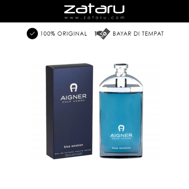 Jual Aigner Blue Emotion Man - 100 ML | Shopee Indonesia