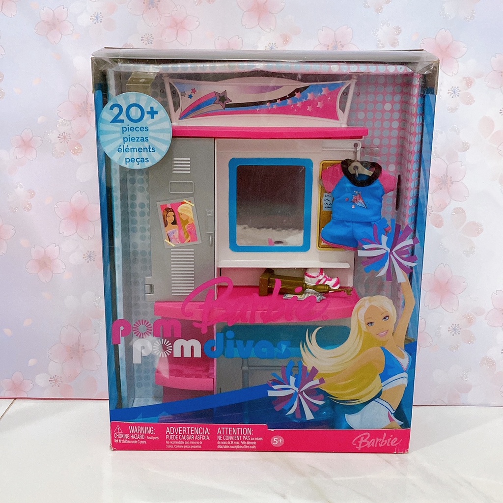 Jual Barbie Pom Pom Divas Aksesoris dan Lemari Boneka Barbie ORIGINAL ...