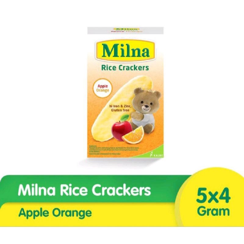 Jual Milna Rice Crackers 20gr | Shopee Indonesia